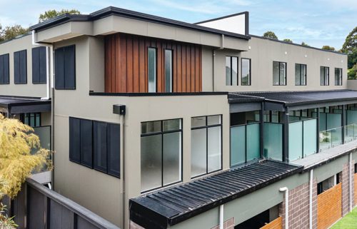 Using Hardie Fine Texture Cladding for Modern Designs - Dahlsens
