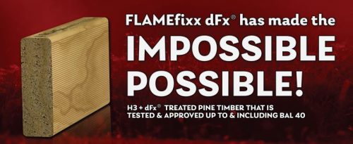 First BAL 40 Rated Treated Pine, FLAMEfixx dFx - Dahlsens